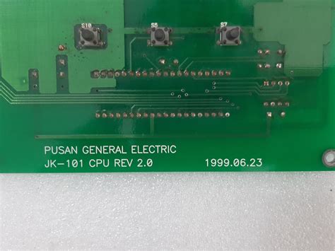 PUSAN JK 101 CPU CARD REV 2 0 Alvi Marine