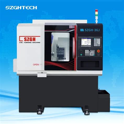 Mini CNC Lathe Machine Automatic Mini Slant Bed Lathe With Medium Duty Machining Capacity CNC