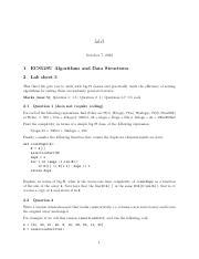 Lab3 Pdf Lab3 October 7 2022 1 ECS529U Algorithms And Data Structures