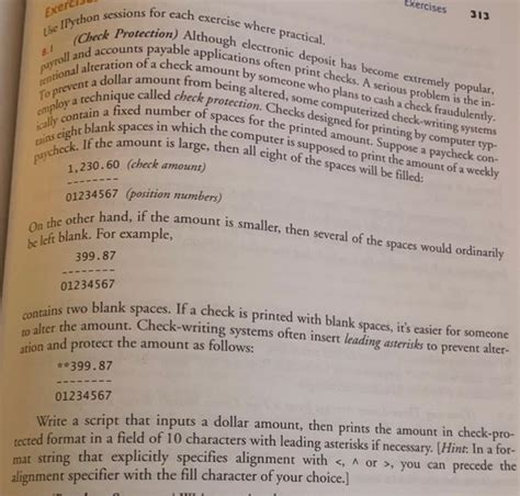 Solved Exerc Use Ipython Sessions For Each Exerc Solutioninn