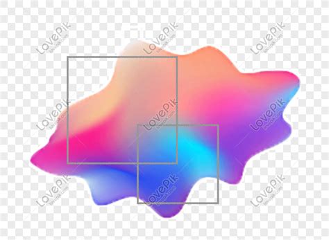 유체 그라디언트 장식 재료 Png 일러스트 무료 다운로드 Lovepik