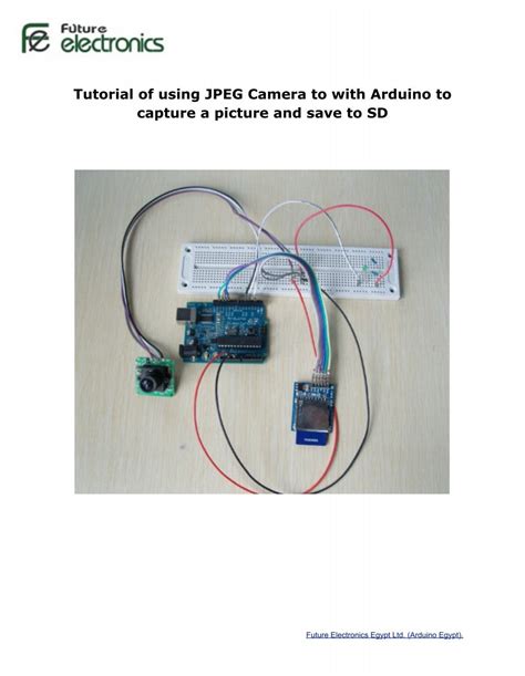 Uart Camera Aruino Code Arduino Egypt