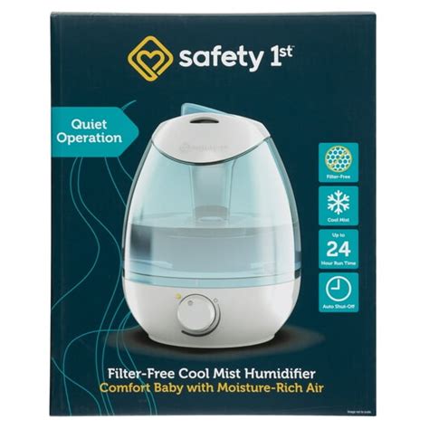 Equate Ultrasonic Humidifier Diffuser Cool Mist Visible Mist Filter