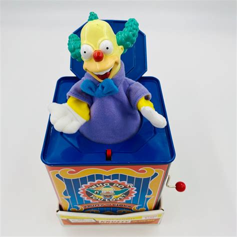 The Simpsons Krusty In The Box Jack In The Box 2002 Rocket Usa Mom
