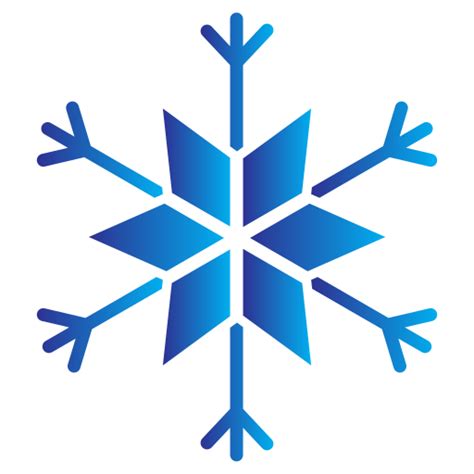 Snowflake Generic Flat Gradient Icon