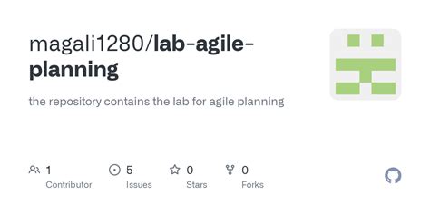 GitHub Magali Lab Agile Planning The Repository Contains The Lab For Agile Planning