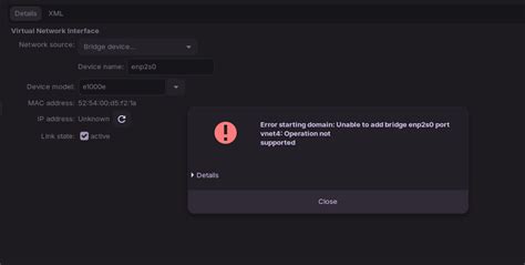 Networking Virtual Machine In Kvm Creating A Bridge Is Not