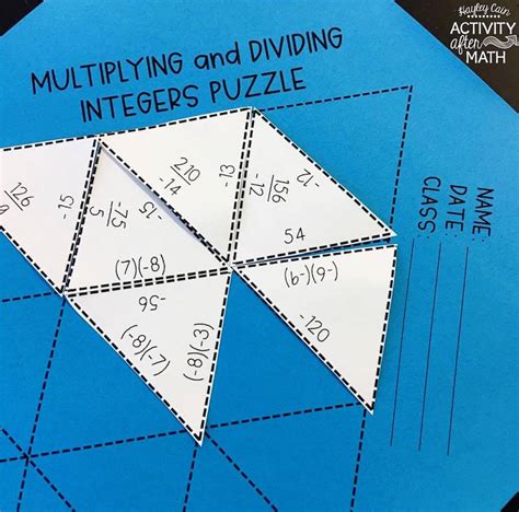 35 Ideas And Tips For Teaching Integers Mrs E Teaches Math Worksheets Library