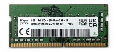 Оперативная память Hynix 8 гб Ddr4 3200 мгц Sodimm купить в Москве с доставкой Электроника
