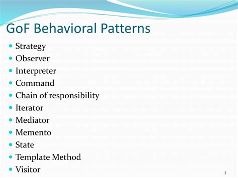 SOLUTION Behavioral Design Pattern Studypool