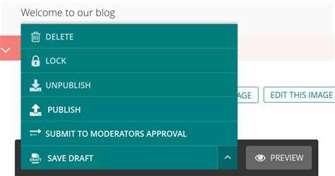 Previewing And Submitting Pages For Moderation Wagtail Documentation