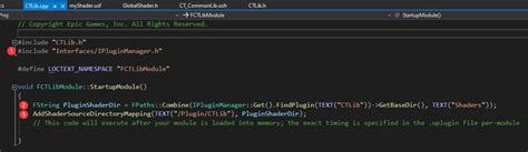 Use Hlsl In Ue By C Plugin Ct Blog