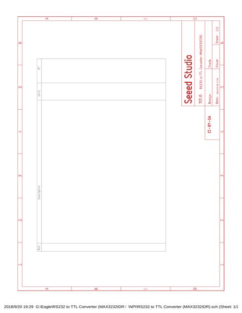 RS232 To TTL Converter Schematic MAX3232IDR
