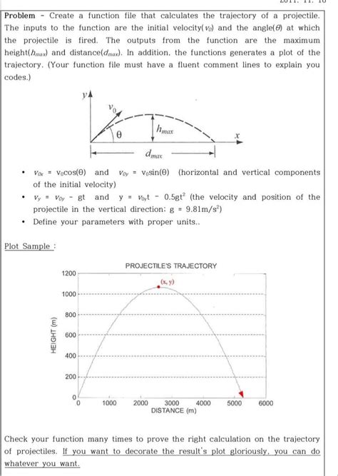 Solved Problem Create A Function File That Calculates The