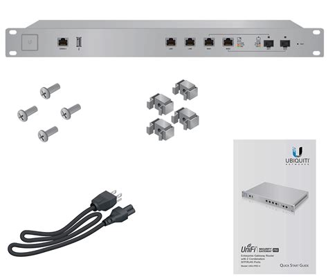 Ubiquiti Usgpro4 Unifi Security Gateway 2 Puertos Sfp Rackeable Potente Firewall