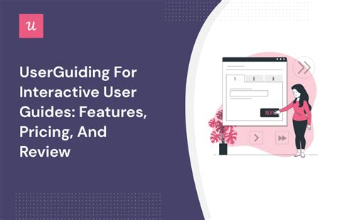 Userguiding For Interactive User Guides Features Pricing And Review