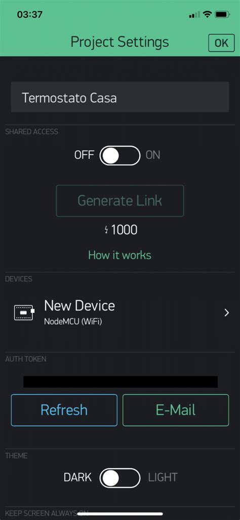 Termostato Intelligente Alexablynkesp32 Filo Connesso