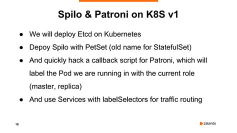 Patroni Kubernetes Native Postgresql Companion Ppt