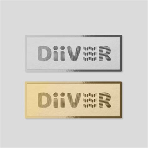 맞춤제작 메탈 스티커 Diiver다이버 굿즈로 하는 브랜딩