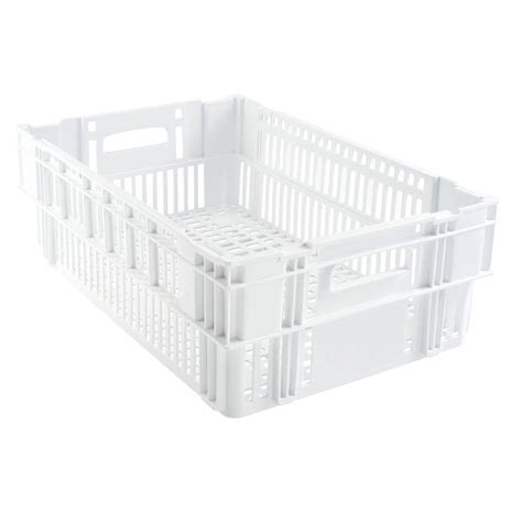 Gilac™ Nesting Stacking Perforated Crate Fisher Scientific