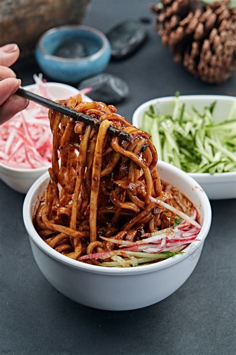 老北京肉丁炸酱面图片 包图网企业站