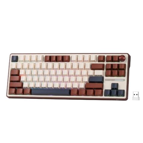 RK ROYAL KLUDGE R Pro Mechanical Keyboard RGB Ghz BT Wired Customized Switches White