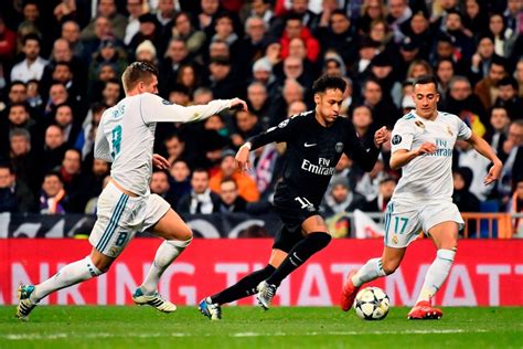 Match In Photos Paris Saint Germain Fall To Real Madrid In Champions