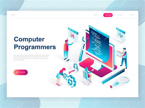 Premium Vector Modern Flat Design Isometric Concept Of Computer