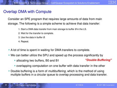 Developing Code For Cell Dma And Mailbox Ppt Download