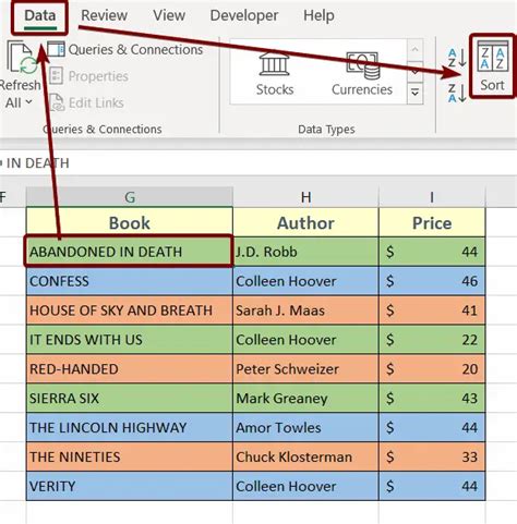 How To Sort In Excel By Color 3 Techniques Excelgraduate