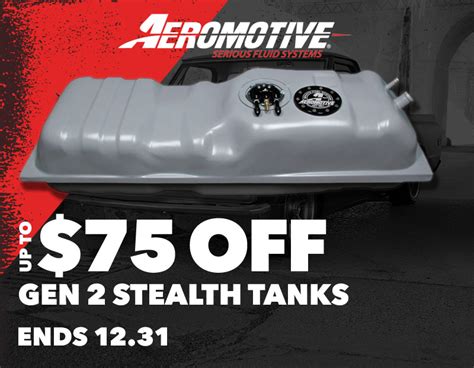 Aeromotive Ft72 Stealth Fuel Tank Kit Gen Ii 200 Lph 1969 1970