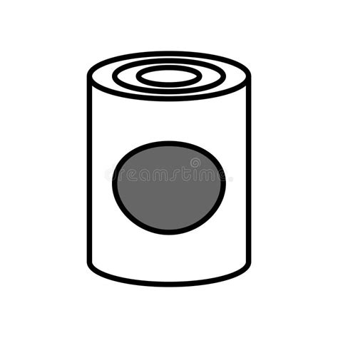 Illustration Vector Graphic Of Tin Can Icon Stock Vector Illustration Of Icon Meal 254357115