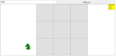 🐴knights Introduction Tour Game Html5 Javascript Applet By Theresa Open Educational Resources
