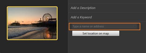 Adding Location Data Phototheca