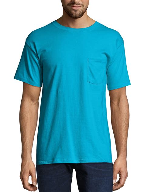 Hanes - Hanes Men's Premium Beefy-T Short Sleeve T-Shirt With Pocket ...