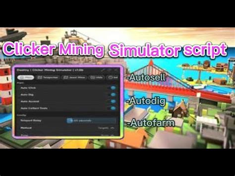 Roblox Clicker Mining Simulator Script PASTEBIN AUTO SELL AUTO DIG AUTO COLLECT OP