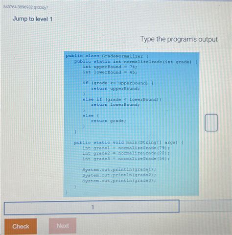 Solved 5437643896932q×3zqyjump To Level 1type The