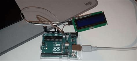 I Am Using A 1602a Screen Arduino Uno And An I2c Adapter For Some