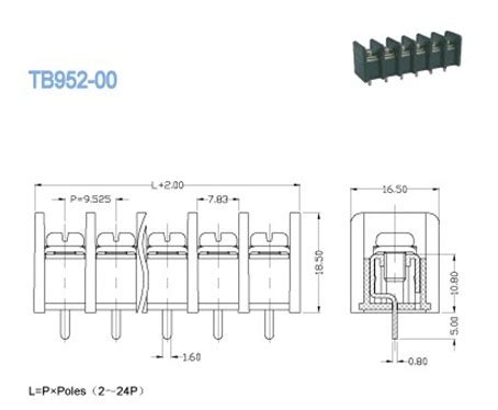 Pcb Barrier Terminal Block