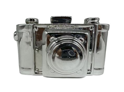 Silver Camera 2pc Set 1179 The Decor Guys