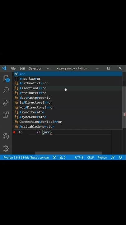 Binarysearch Program In Python Youtube