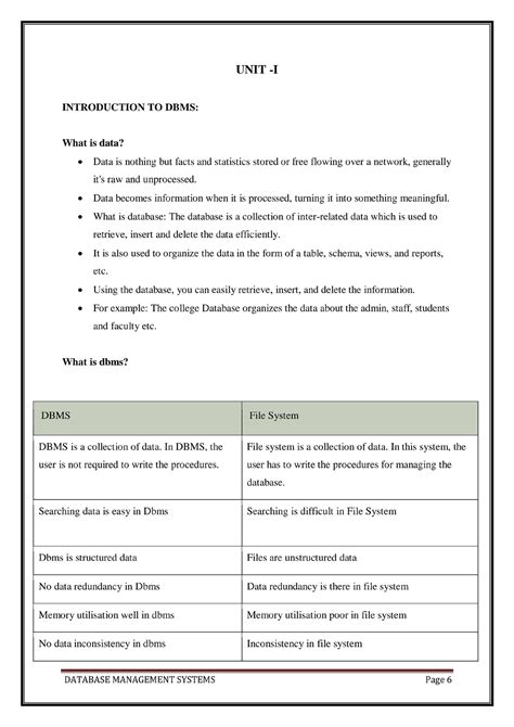 Introduction To Database Management System Studocu