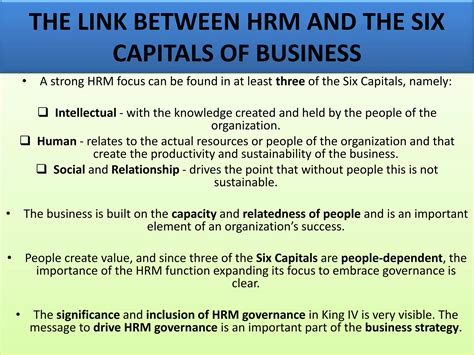 Developing A Hrm Governance Framework Principles Processes And Best Practices Pdf Human
