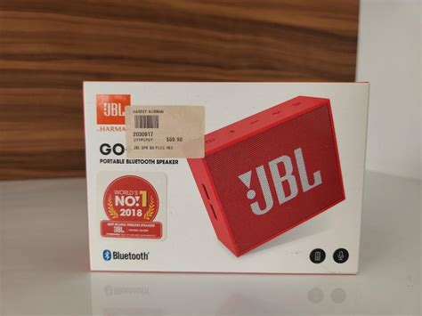 Jbl Go Portable Bluetooth Speaker Audio Soundbars Speakers Amplifiers On Carousell