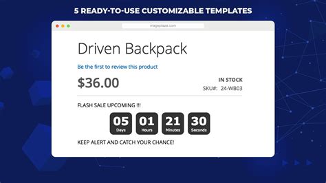 Magento 2 Countdown Timer Extension By Mageplaza Firebear