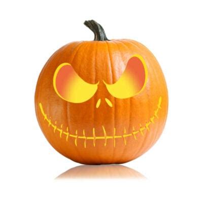 Jack Skellington Pumpkin Pattern Ultimate Pumpkin Stencils