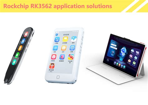 Rockchip Rk3562 Application Solutions Scensmart一站式智能制造平台oemodm行业方案