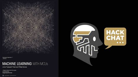 We Are Live Machine Learning With Microcontrollers Hack Chat 3pm Et Weds Hackadayio And