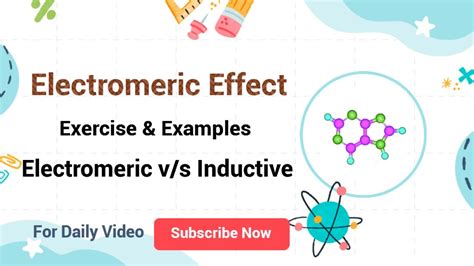 Electromeric Effect Exercise And Examples Electromeric Effect Vs