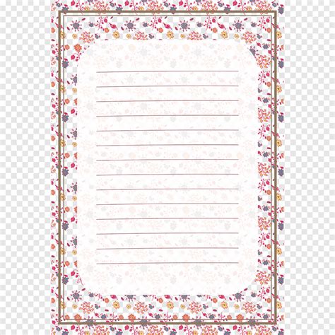 กรอบรูปกระดาษลายเส้นจุดลายเส้น แม่แบบ A4 พื้นที่ Png Pngegg